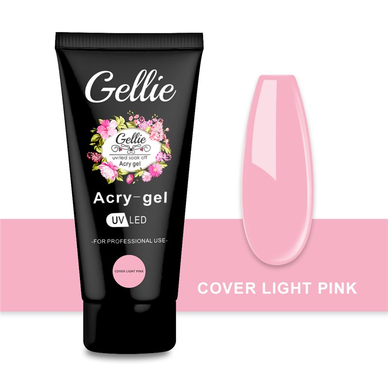 Gellie Acrygel Cover Light Pink 60Ml – NailsWalk